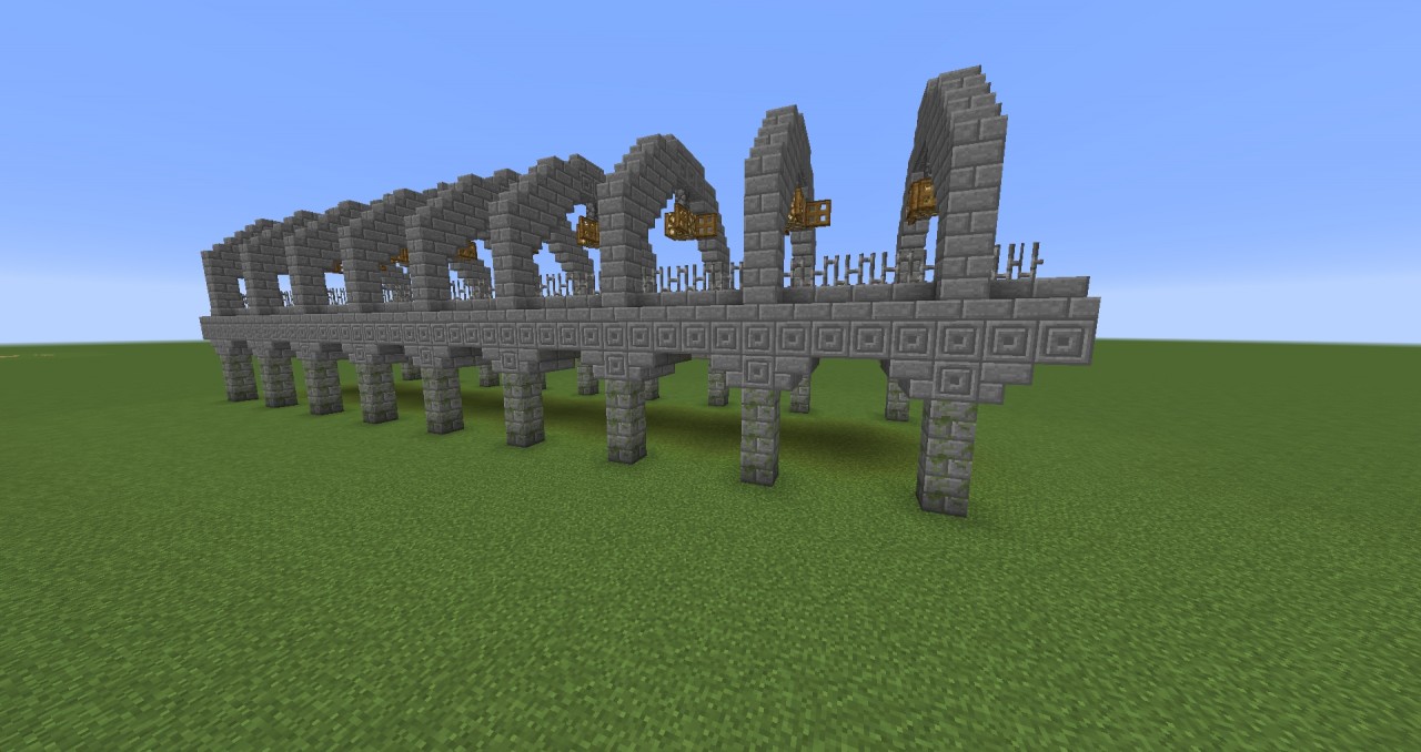 Bridge Template Minecraft Map