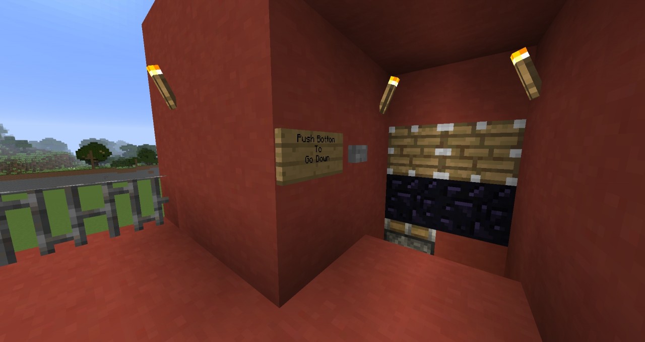 Small Elevator Minecraft Map