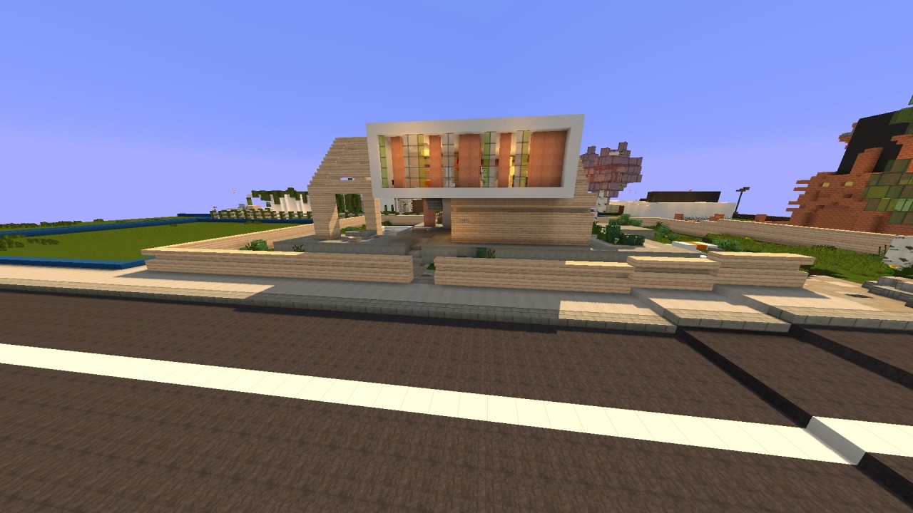 The White Square | Contemporary House | FLAC Minecraft Map