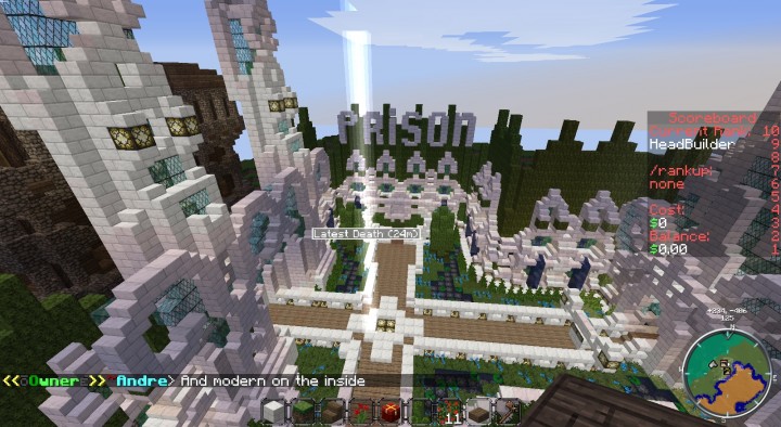 New Server Spawn For A New Server (one day To build) Minecraft Map