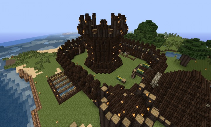 Viking base Minecraft Map