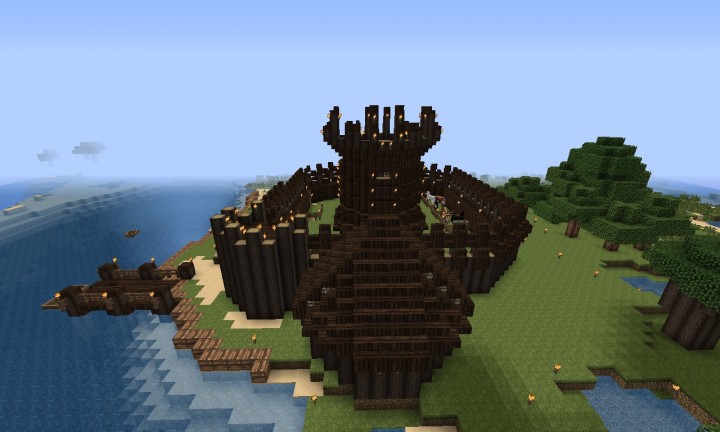 Viking base Minecraft Map