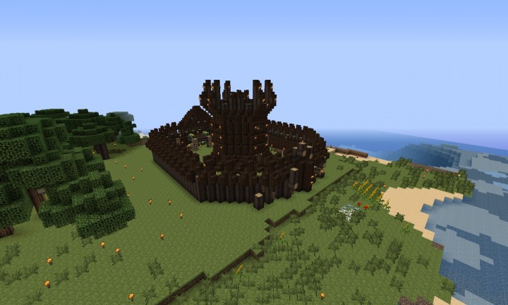 Viking base Minecraft Map