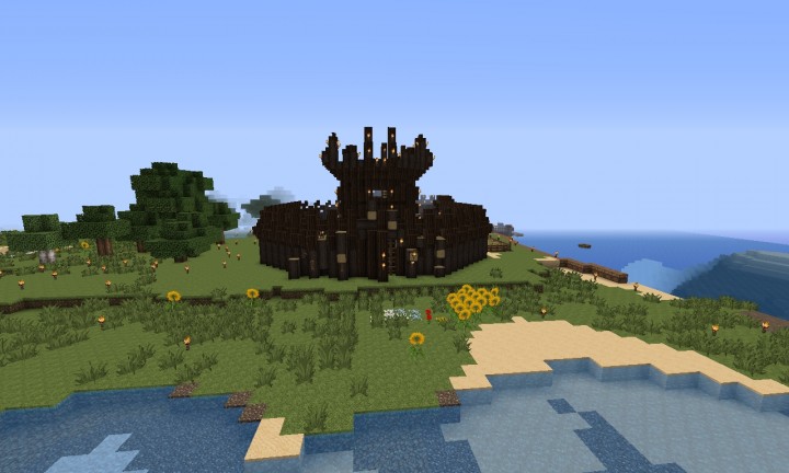 Viking base Minecraft Map