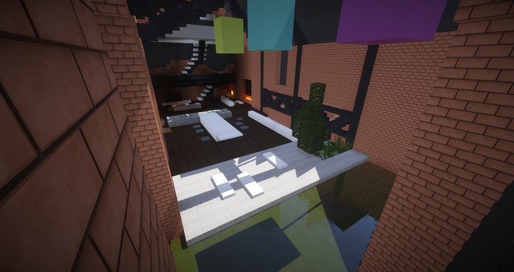 Rectangular House - Industrial Concept | Visual Architec Minecraft Map