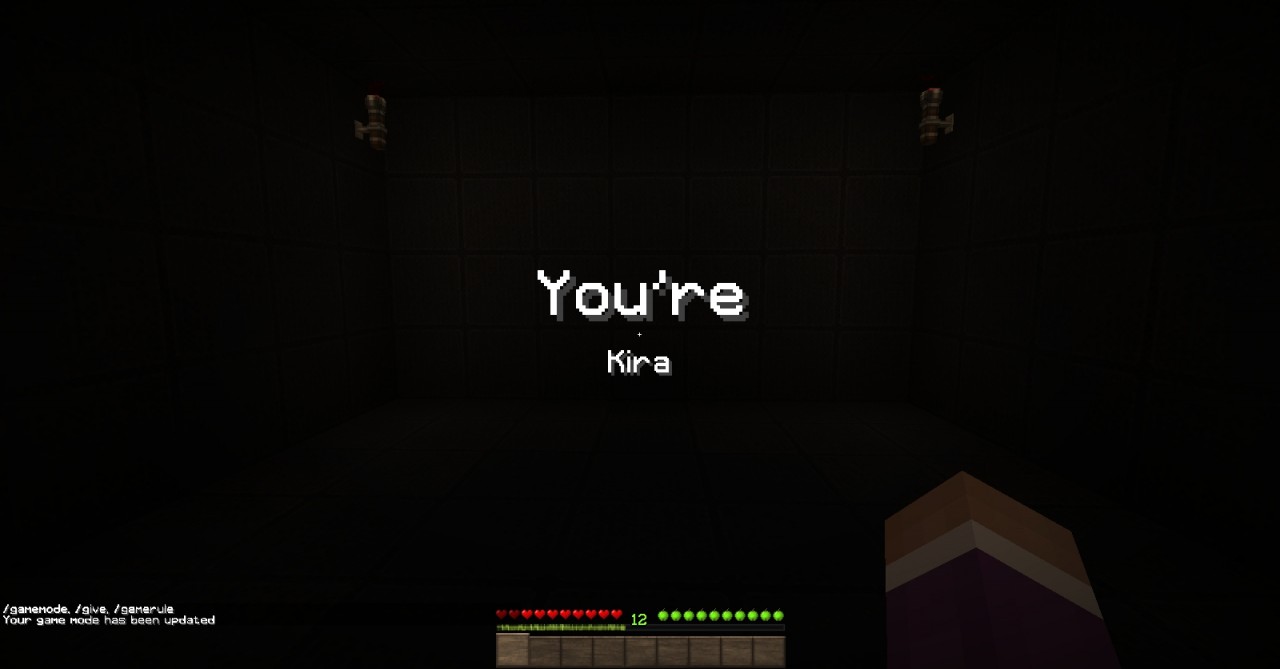Minecraft Murderer (Death Note Version) Minecraft Map