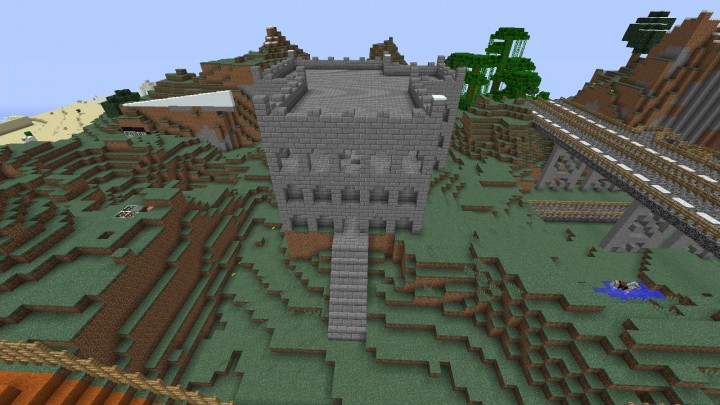 Stone Brick Temple Minecraft Map