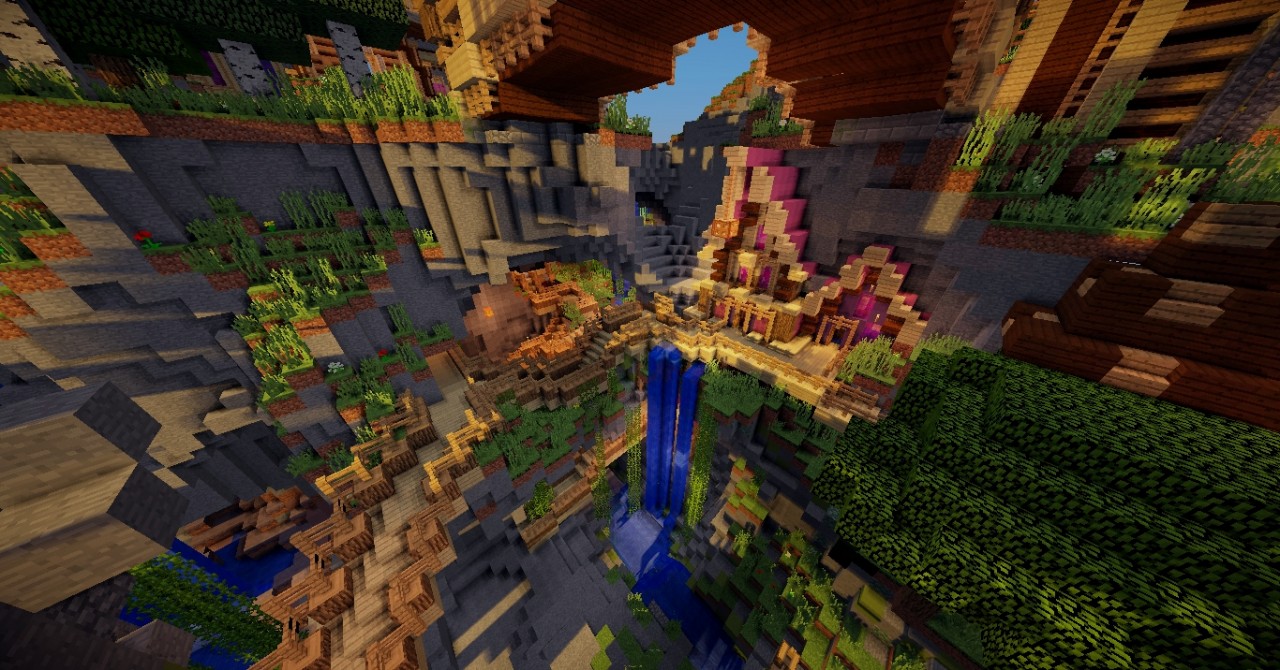 145x145 plot Minecraft Map