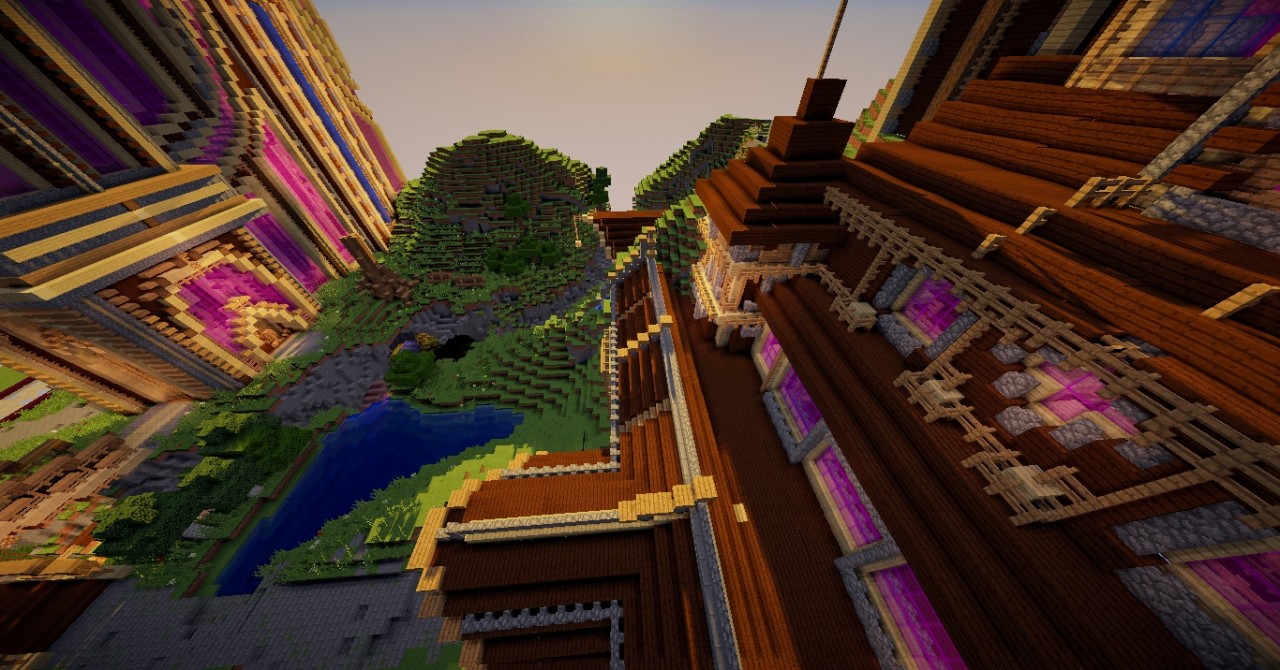 145x145 plot Minecraft Map