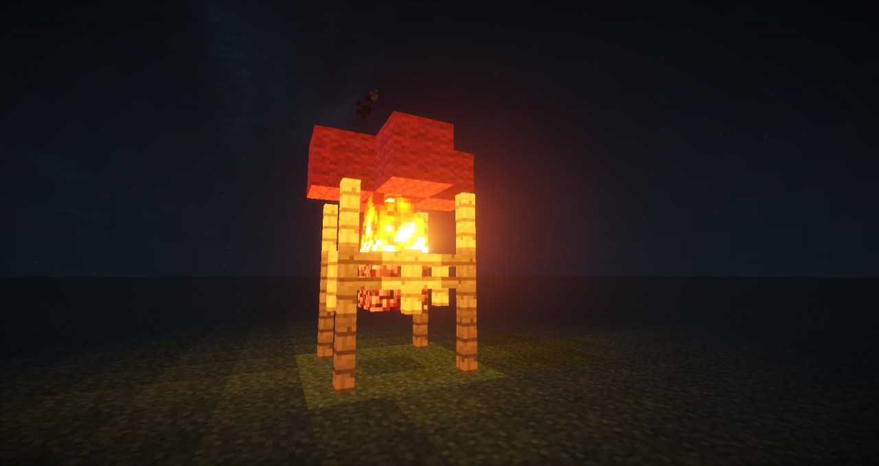 Hanging Orc Brazier Minecraft Map