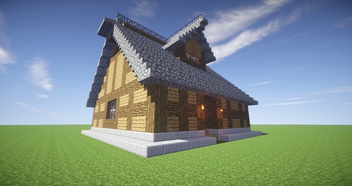 Small Human House Minecraft Map