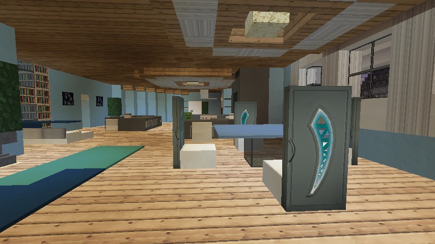 The Blue House | First Pop Reel! | Minecraft Map