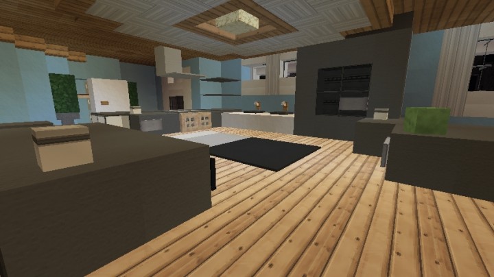 The Blue House | First Pop Reel! | Minecraft Map