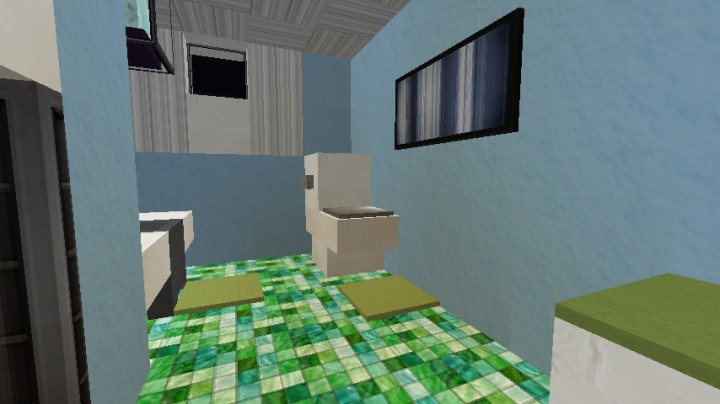 The Blue House | First Pop Reel! | Minecraft Map