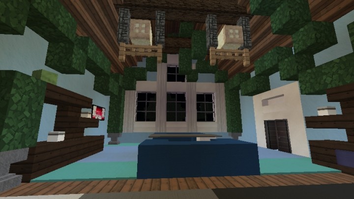 The Blue House | First Pop Reel! | Minecraft Map