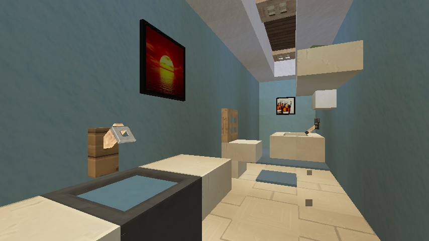 The Blue House | First Pop Reel! | Minecraft Map