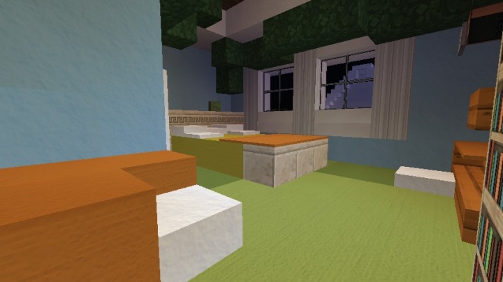 The Blue House | First Pop Reel! | Minecraft Map