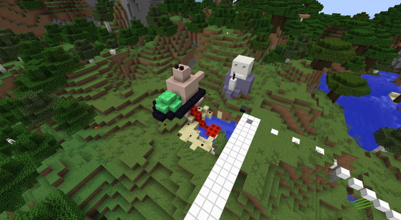 Minecraft custom map Zero G Minecraft Map