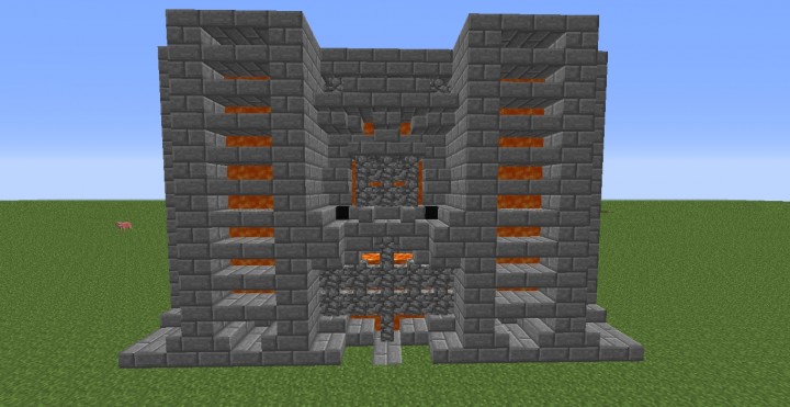 first projet structure Minecraft Map