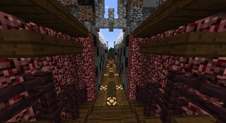 3 portal SMALL spawn Minecraft Map