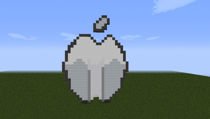 Apple Logo 3d-Art Project Minecraft Map