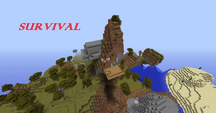 survival base Minecraft Map