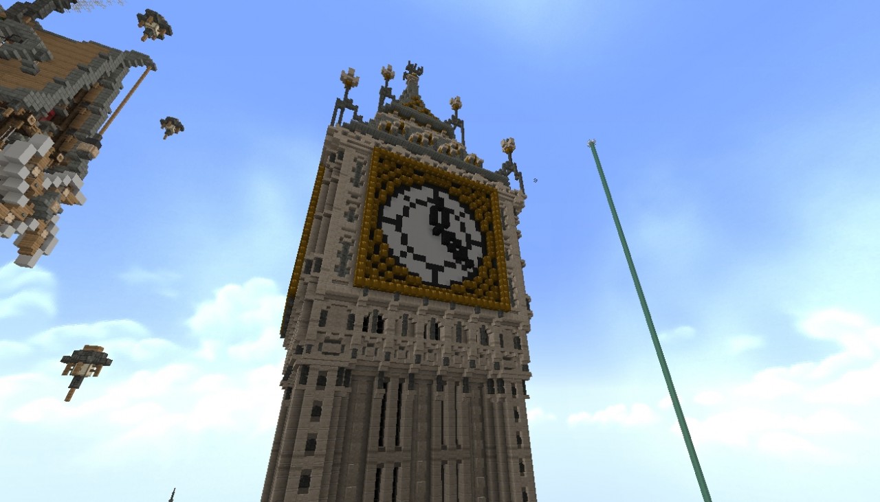BigBen (Plot 50x50 blocks) Minecraft Map