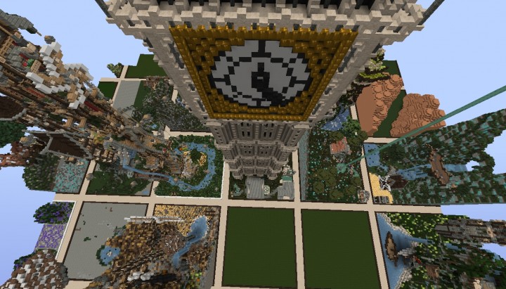 BigBen (Plot 50x50 blocks) Minecraft Map