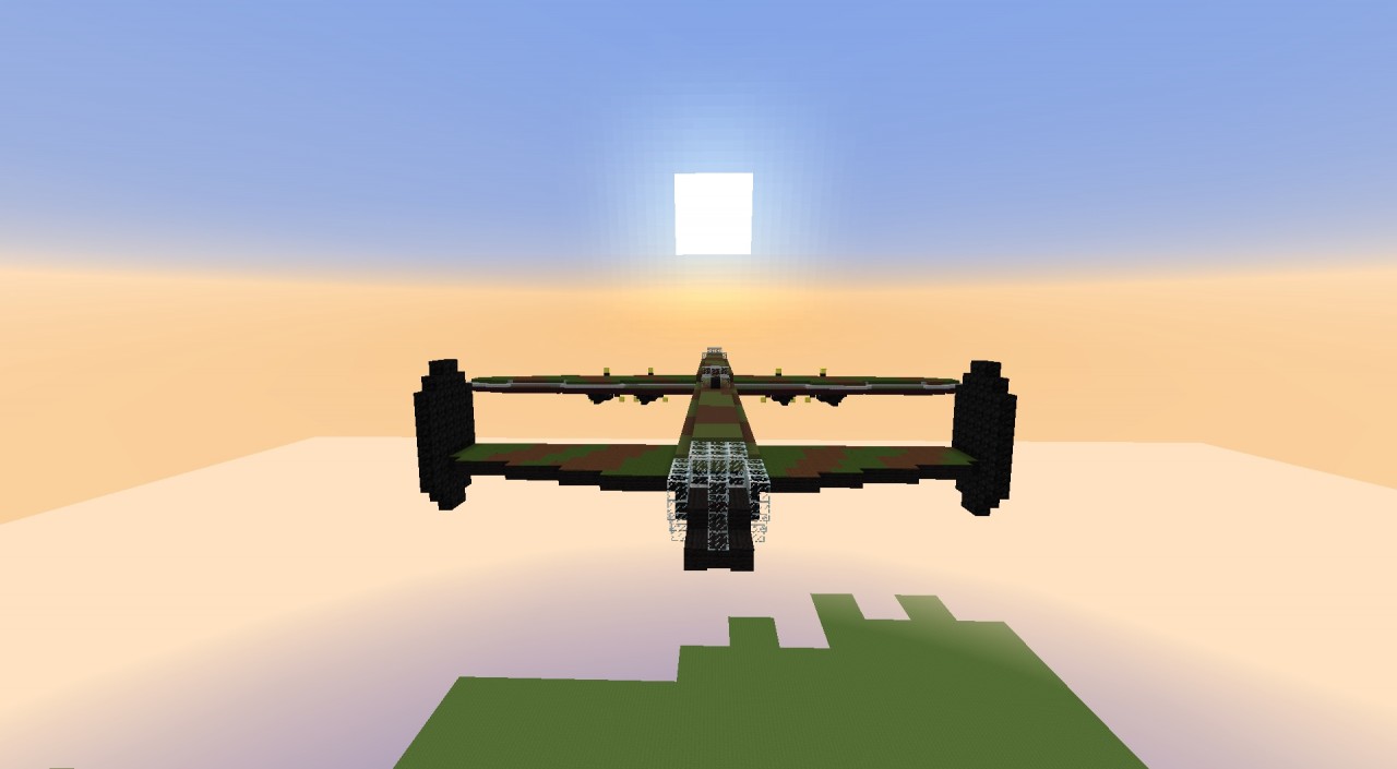 Avro Lancaster 2X scale Minecraft Map