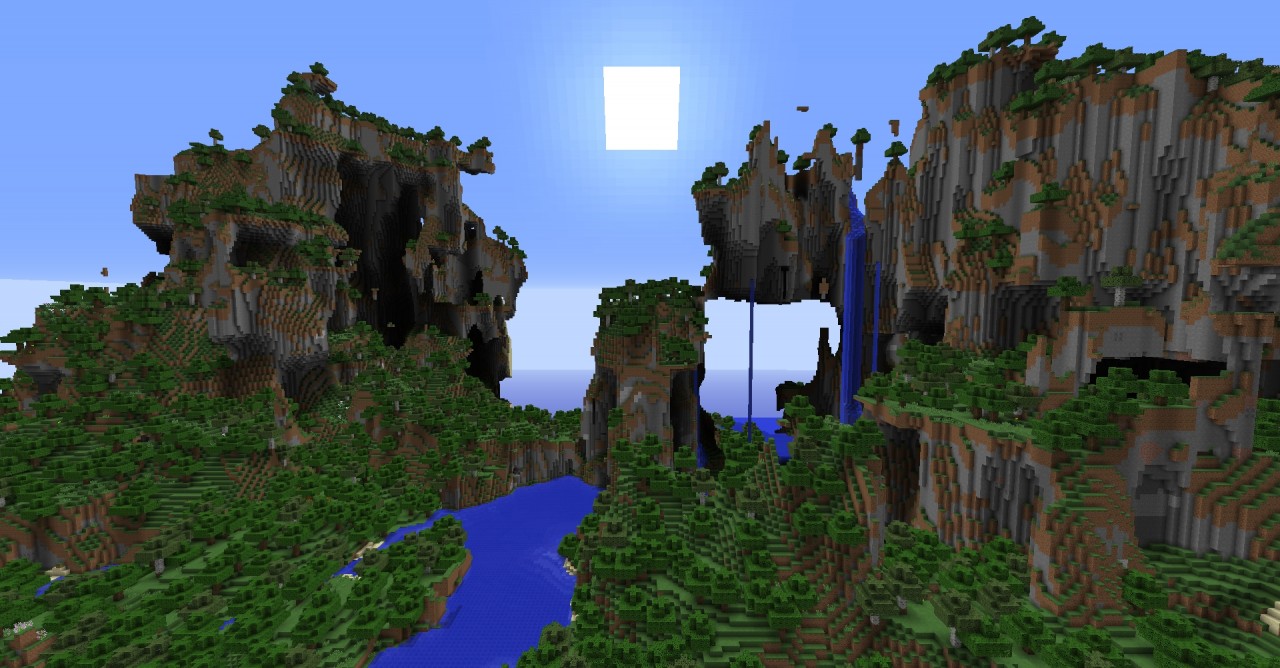 Mountainous Plus [World Preset] Minecraft Map