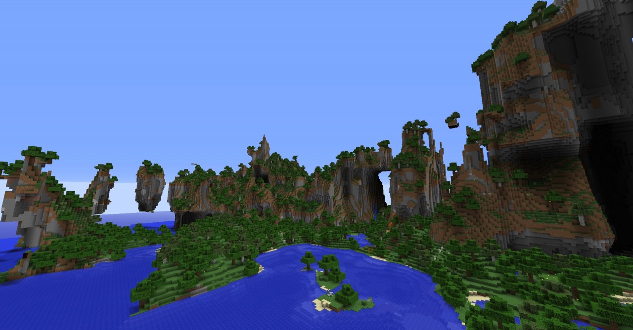 Mountainous Plus [World Preset] Minecraft Map