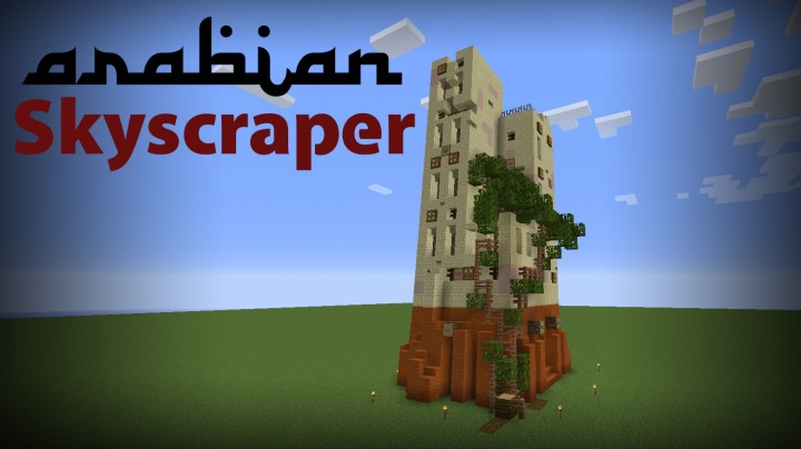 Shibam skyscraper | Arabian build Minecraft Map