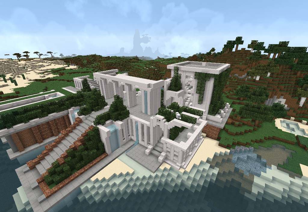 Hanging Gardens of Babylon Minecraft Map