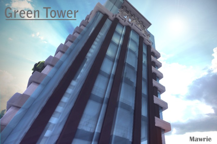 Green Tower Minecraft Map