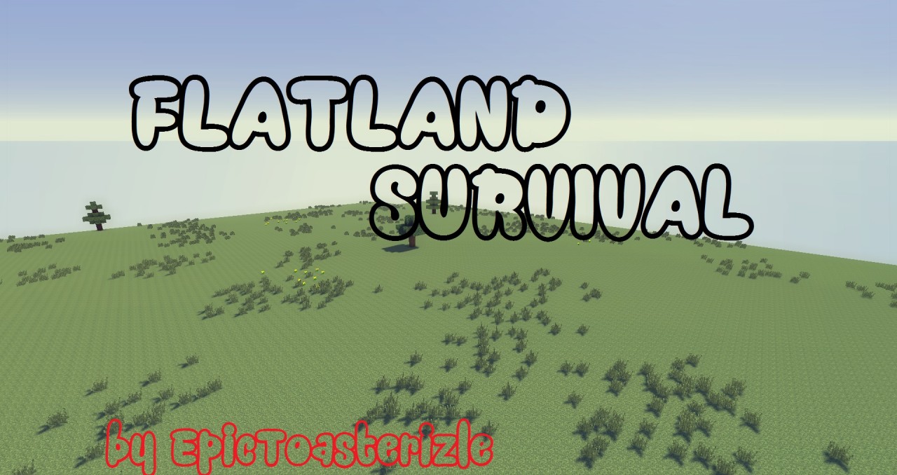 Flatland Survival v1.2 (With Ores!) Minecraft Map