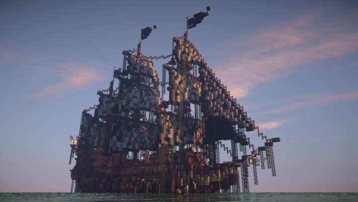 Flying Dutchman (adding video) Minecraft Map