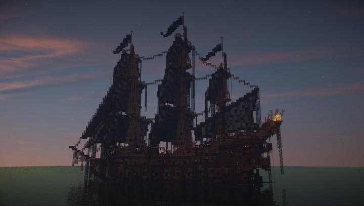 Flying Dutchman (adding video) Minecraft Map