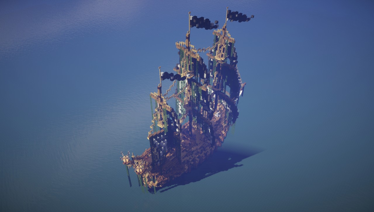 Flying Dutchman (adding video) Minecraft Map