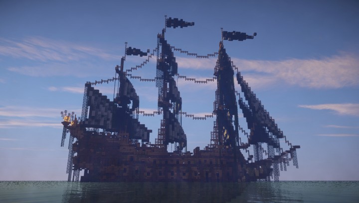 Flying Dutchman (adding video) Minecraft Map