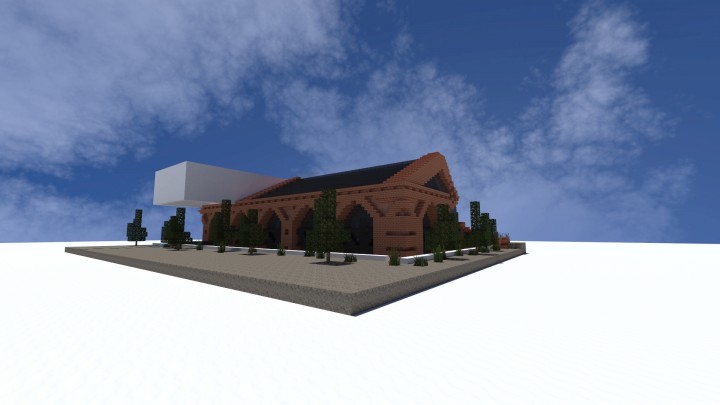 Rectangular House - Industrial Concept | Visual Architec Minecraft Map