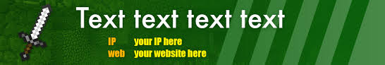 MineCraft Server Banners