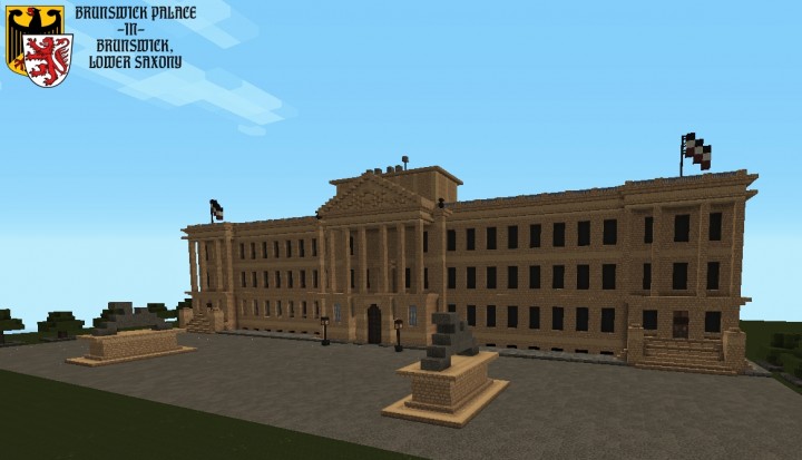 Brunswick Palace in Brunswick, Lower Saxony (TMW's German Historical ...