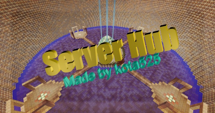 Custom 1.8 Minecraft Server Hub Minecraft Map