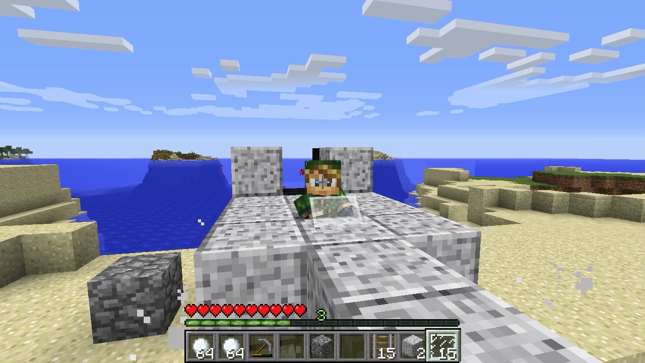 Multi-block player-made flying machines Minecraft Map