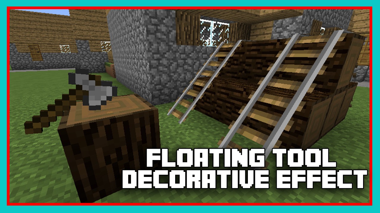 Floating Tool Decorative Effect Minecraft Map