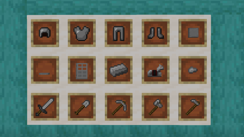 Alternate Iron Minecraft Texture Pack