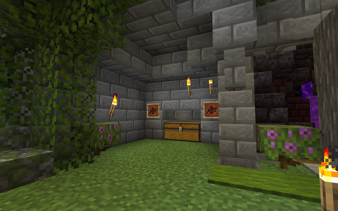 Underground Ravine Base Minecraft Map