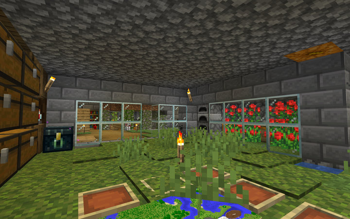 Underground Ravine Base Minecraft Map