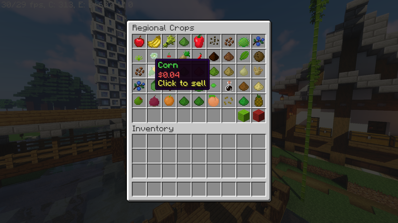 =[When Earth Was Flat]=-[Towny]-[Earth]-[Custom Crops & Expanded Foods ...