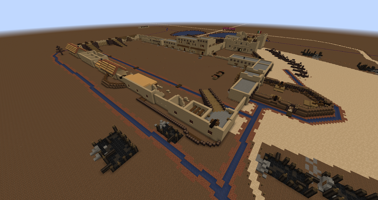 The Alamo (1836) Minecraft Map